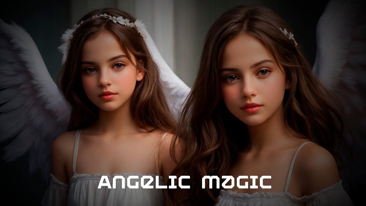Angelic magic: girls with wings and feathers👼 - YouTube