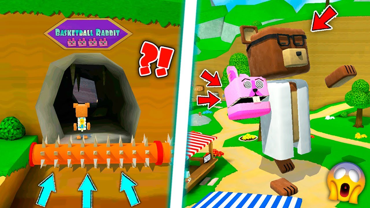 Basketball Rabbit - Super Bear Adventure Gameplay Walkthrough - YouTube