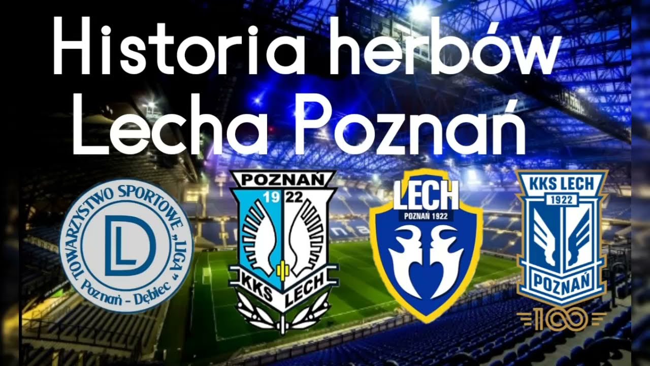 Historia herbów Lecha Poznań - YouTube
