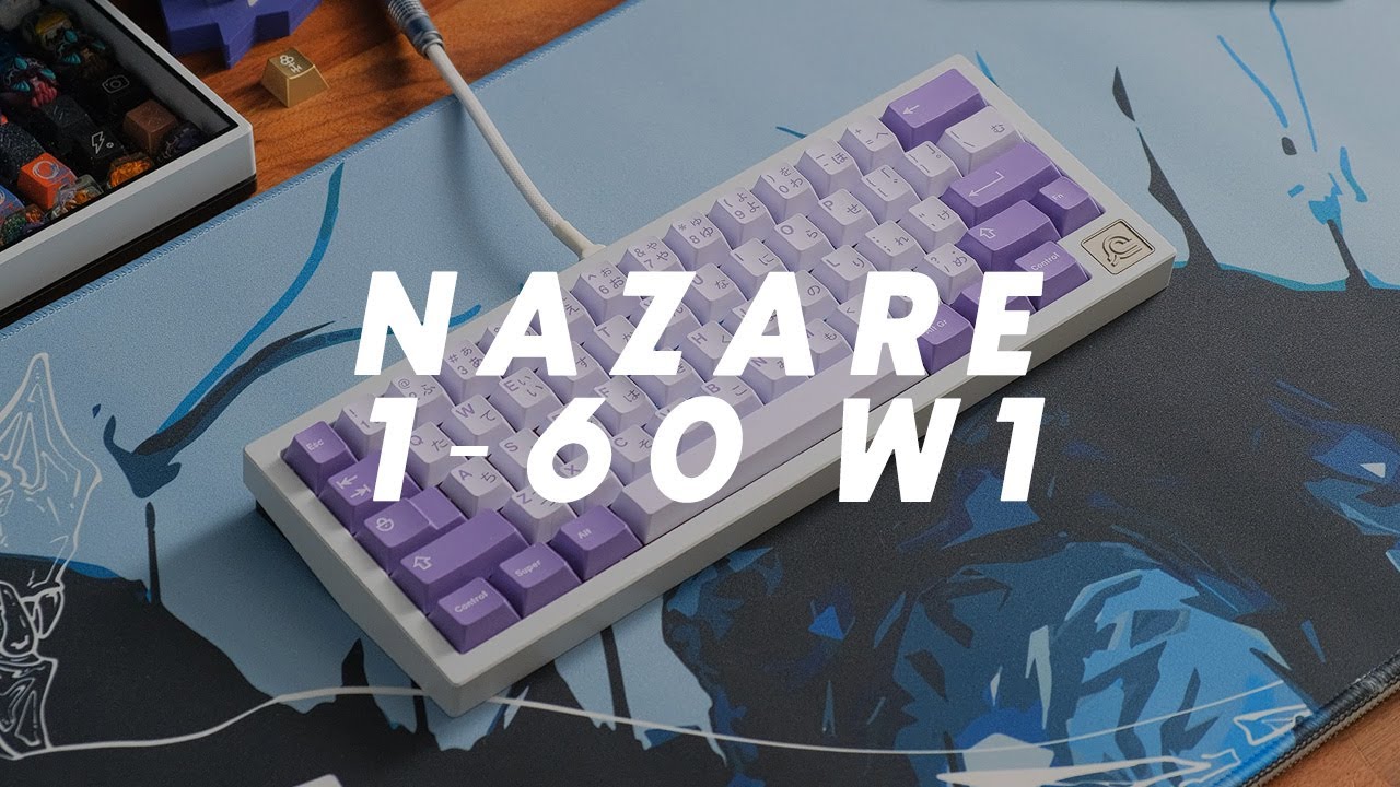 Nazaré 1-60 Prototype Keyboard - Typing ASMR - YouTube