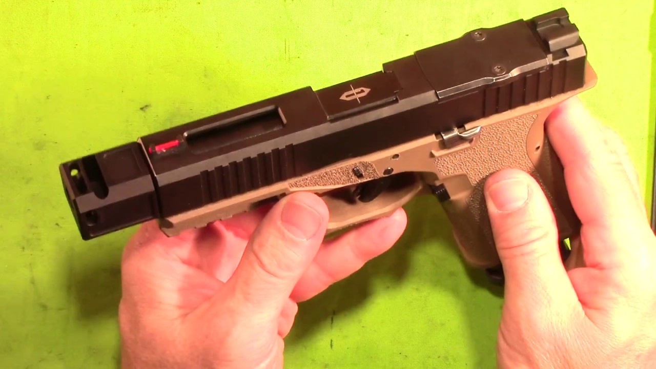 Primary Machine Stealth Compensator for my Polymer 80 - YouTube