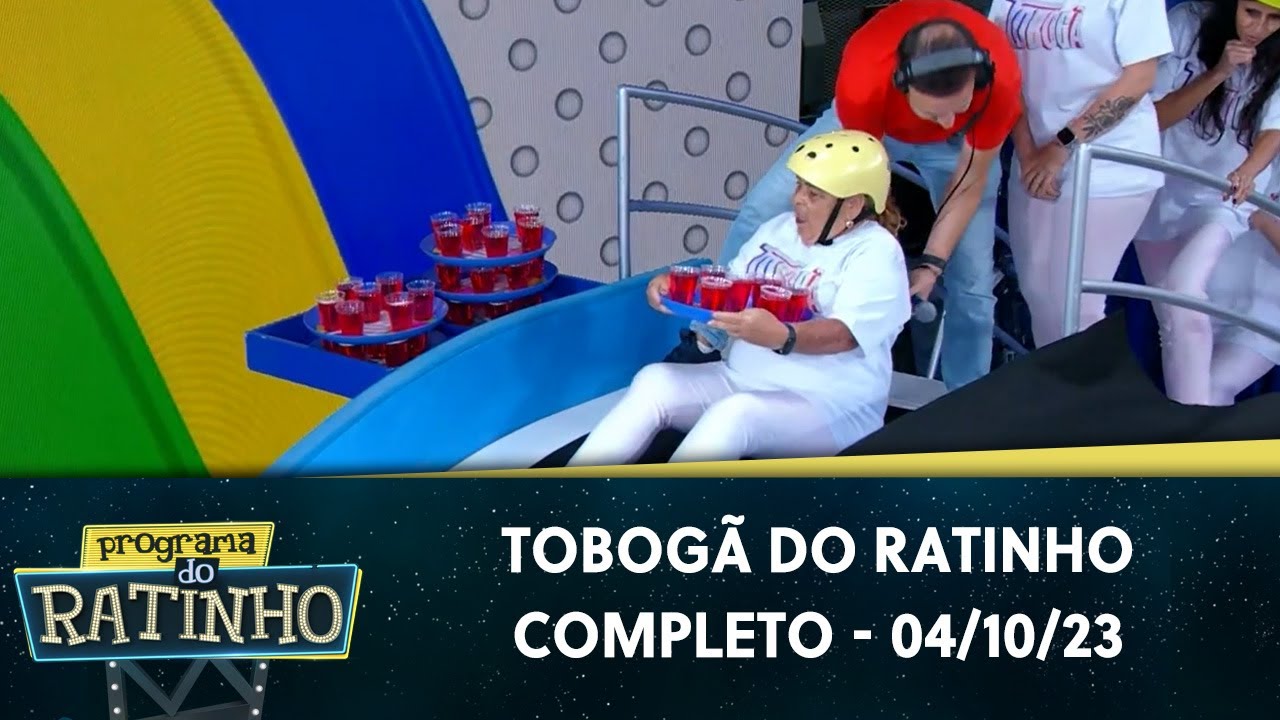 Tobogã do Ratinho | Programa do Ratinho (04/10/23) - YouTube