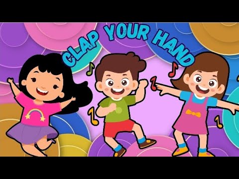 Clap your Hands Rhyme | Kid's song | Dance Song | Preschool Learning ...