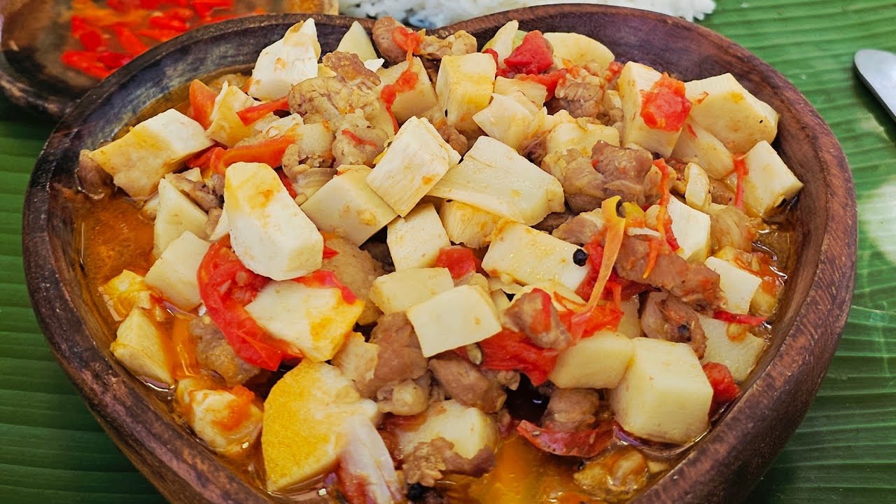 KINAMATISANG UBOD NG SARAP | PAGKAING BUKID | OUTDOOR COOKING |Team ...