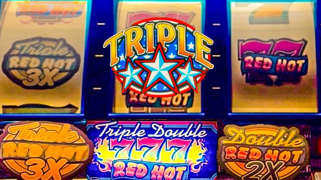 Old School Triple Double Red Hot 777 and Triple Stars Classic Slots ...