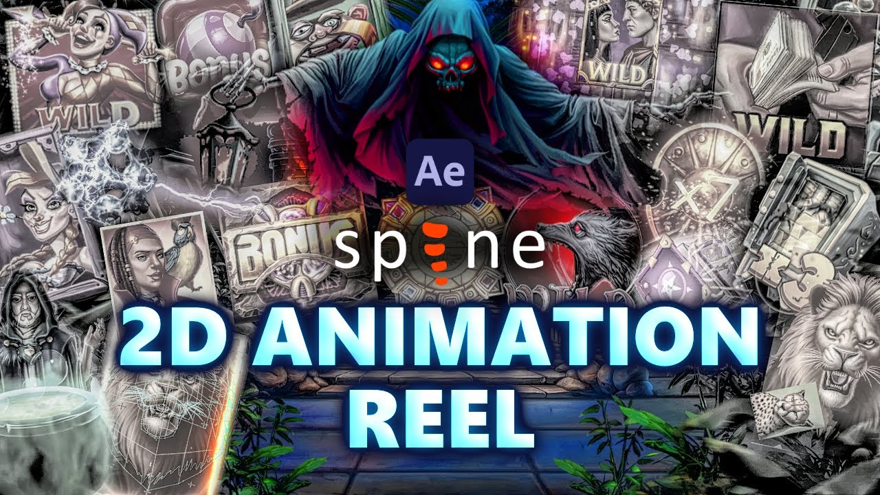 2D Animation Reel / Spine 2d / After Effects - YouTube
