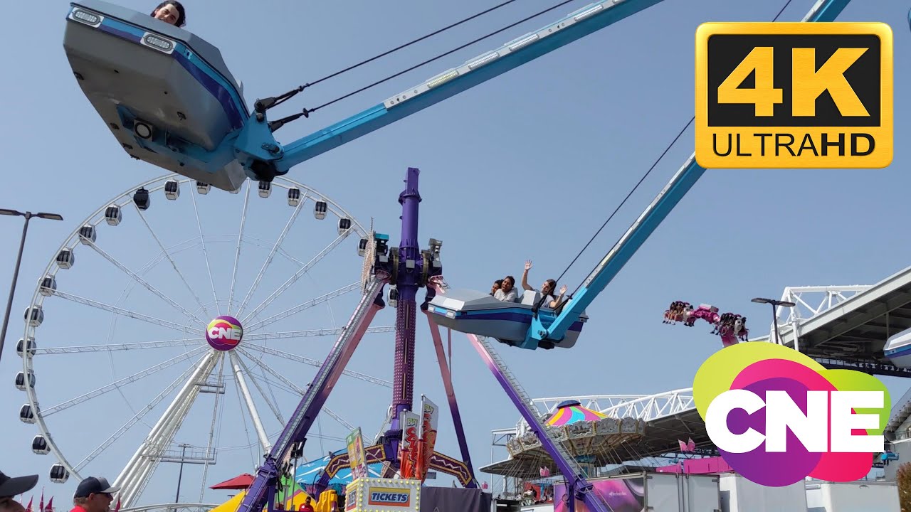 Exploring the Thrill Rides at CNE: A Day Full of Adrenaline Rush - YouTube