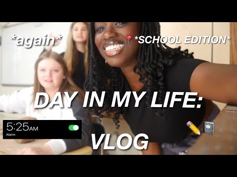 DAY IN MY LIFE: SCHOOL VLOG| *again*... - YouTube