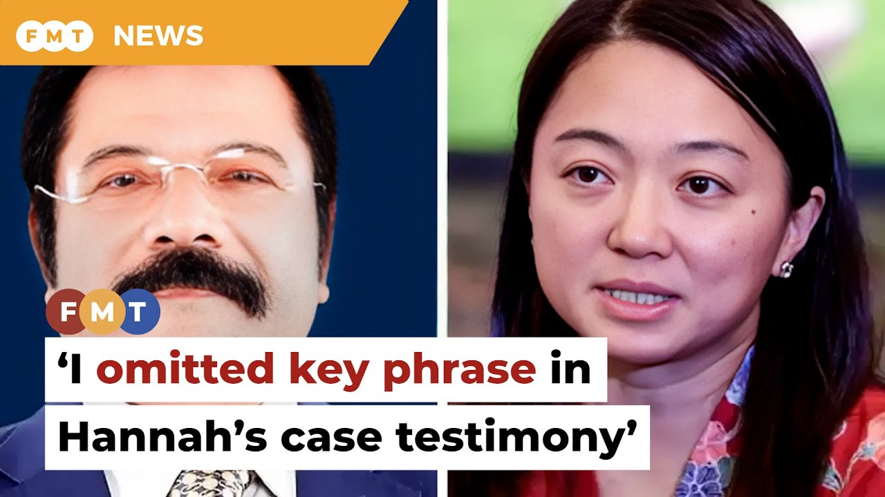 I omitted key phrase in Hannah’s book case testimony, court told - YouTube