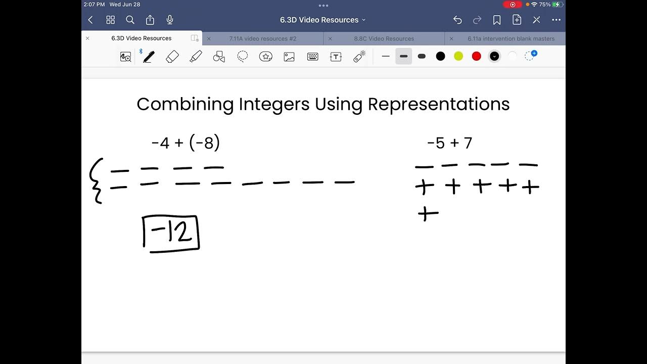 6 3D Combining Integers with Representations - YouTube