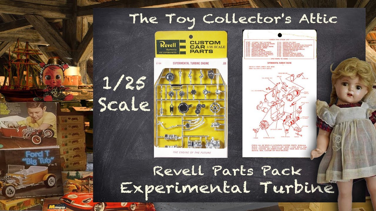 Revell Parts Pack - Experimental Turbine Engine - YouTube