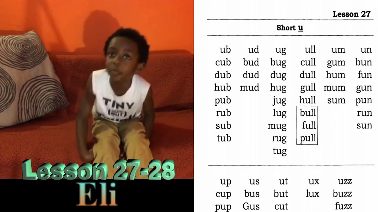 Alpha Phonics Lesson 27 - 28 - YouTube