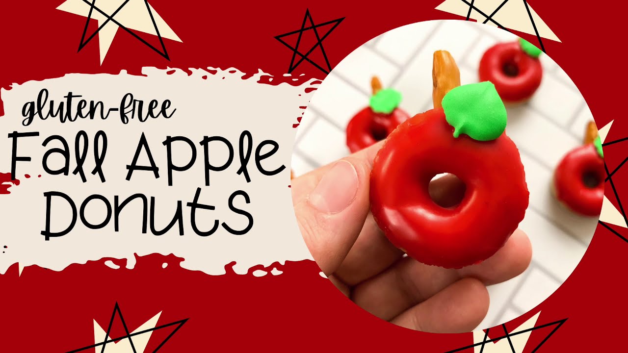 Gluten-Free Fall Apple Donut Recipe - YouTube