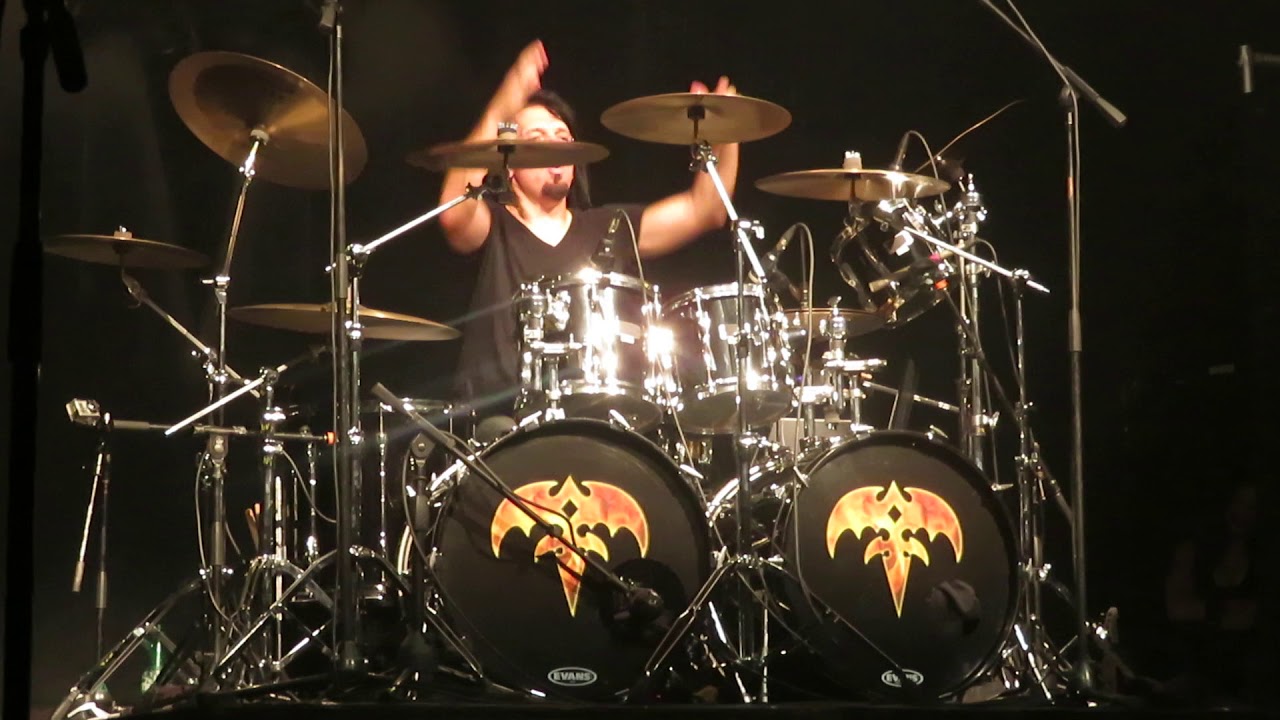 Queensryche - Casey Grillo Drum Solo @ Hobart Arena 5/6/17/ Troy, OH ...