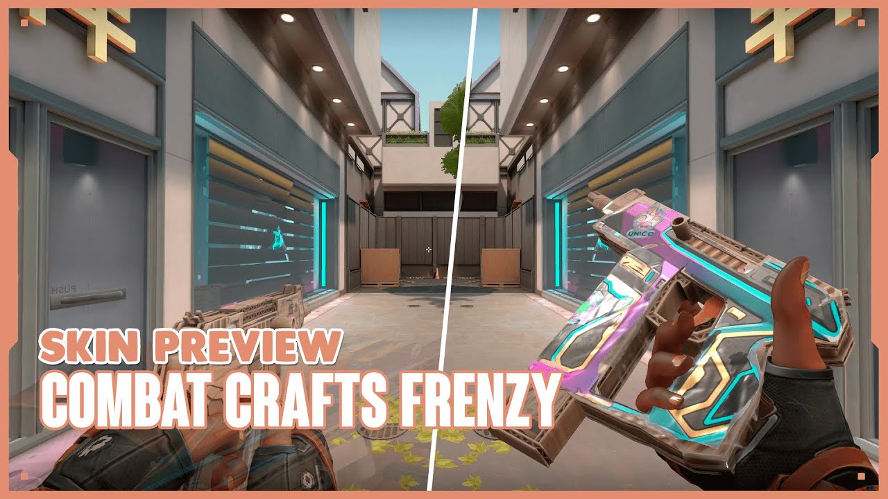 Skin Preview // Combat Crafts Frenzy | VALORANT - YouTube