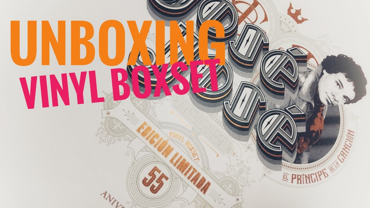 Unboxing JoséJosé Antología 55 Aniversario Edición Limitada #Vinyl #JoseJose @JoseJoseOficial ...