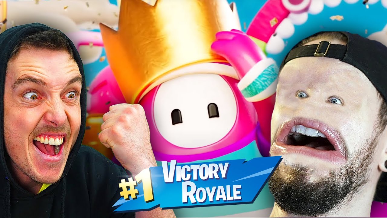 My First WIN In Fall Guys - YouTube