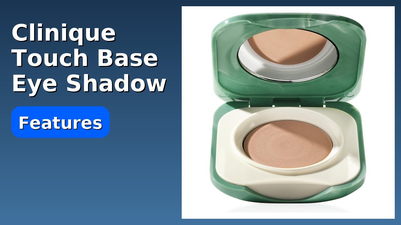 REVIEW (2025): Clinique Touch Base Eye Shadow. ESSENTIAL details. - YouTube