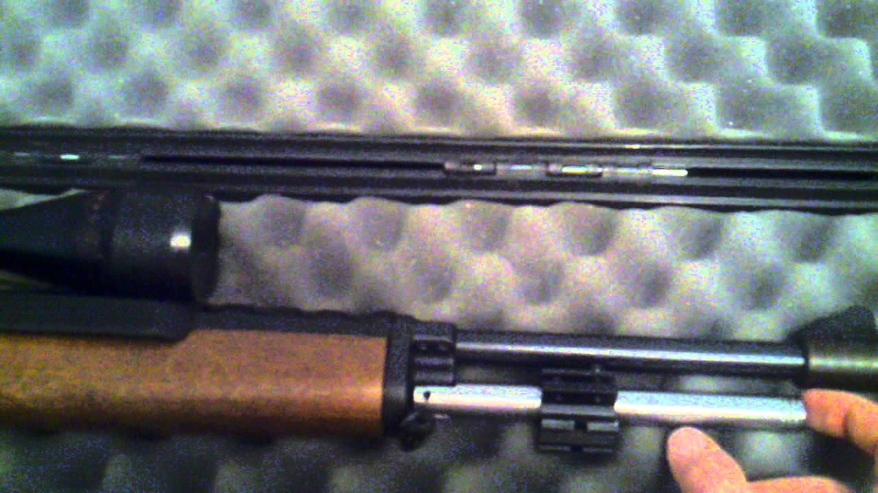 Ruger mini 30. Making your own barrel strut. - YouTube