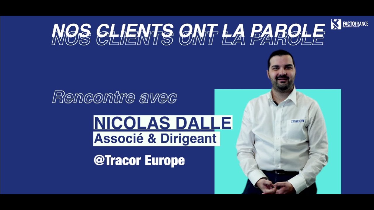 Interview Cap'Numérique - Nicolas DALLE (TRACOR EUROPE) - YouTube