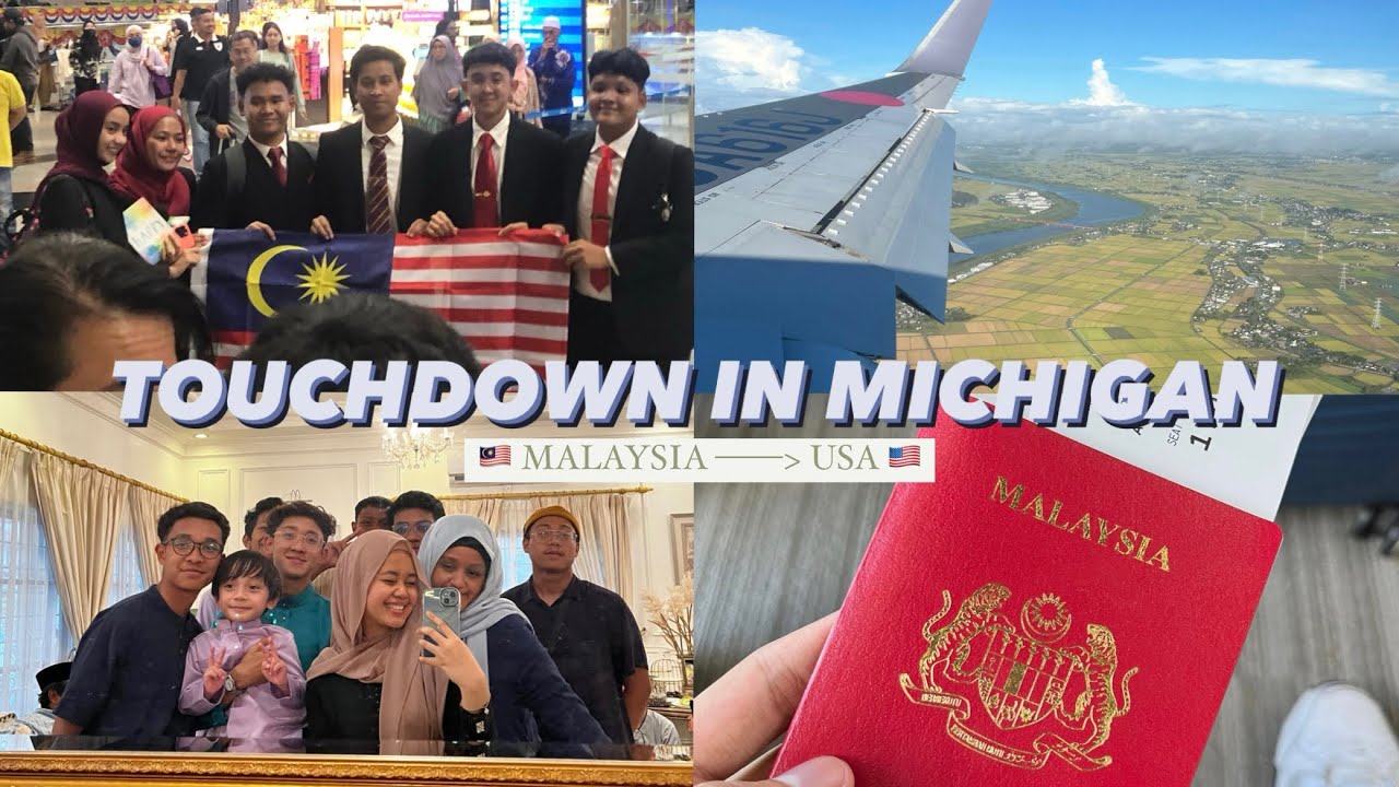 CHAPTER 1 : Touchdown in USA!!! 🇲🇾🇺🇸 | Malaysian study abroad 🤯 - YouTube