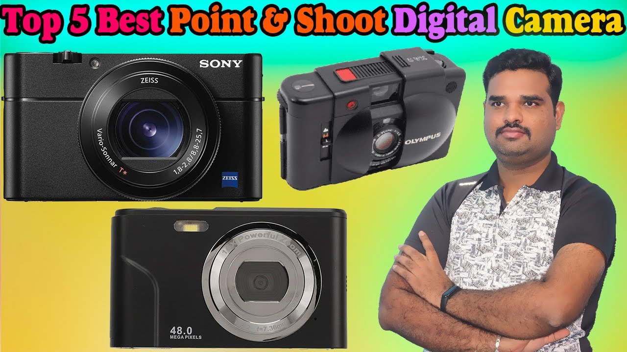 Top 5 Best Digital Camera In India 2024 With Price |Point and Shoot ...