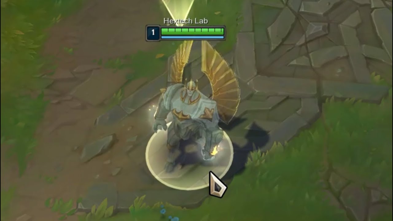 This Glass Galio Skin Looks Really Cool! - YouTube