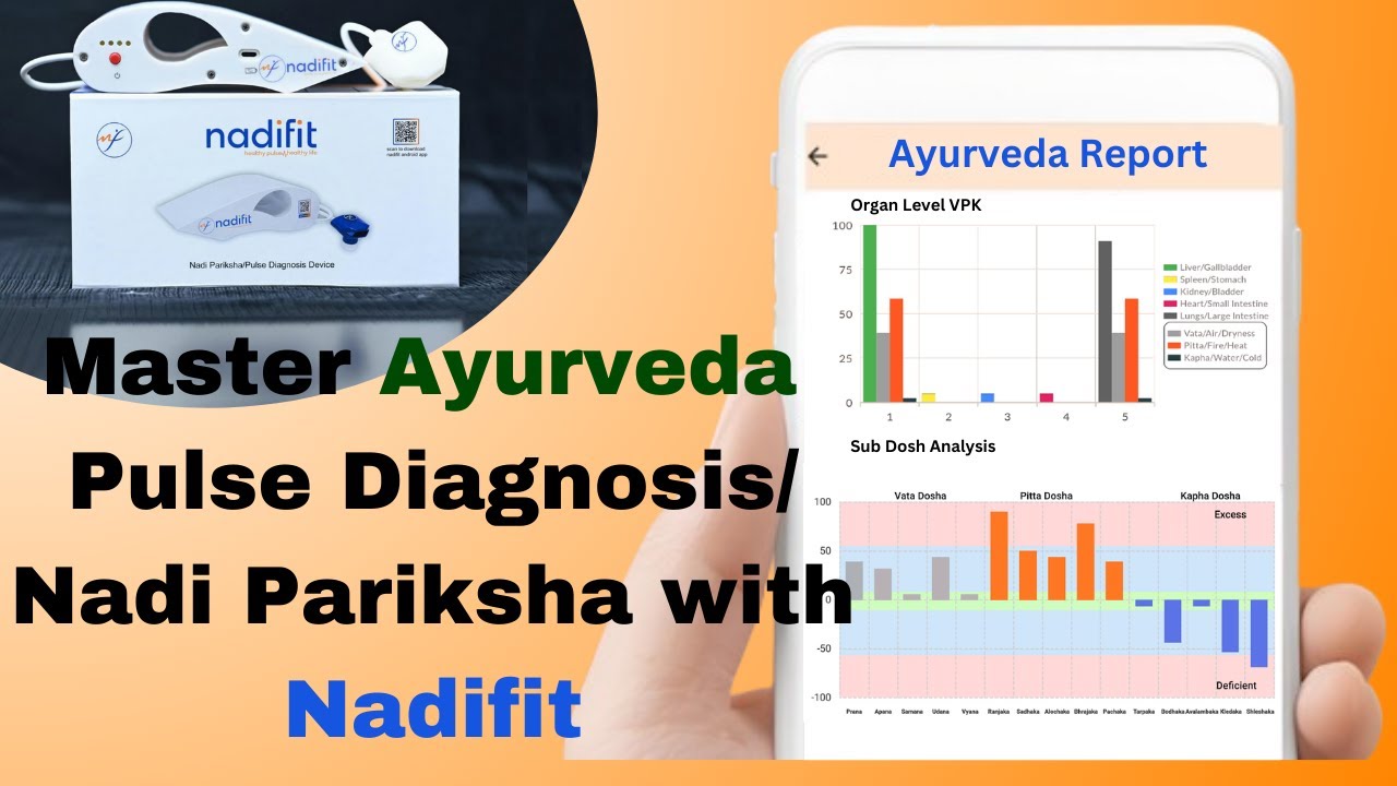 Master Ayurveda Pulse Diagnosis/Nadi Pariksha with Nadifit! - YouTube