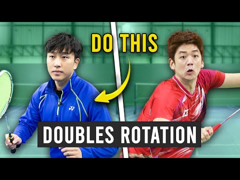 How To Rotate In Badminton Doubles