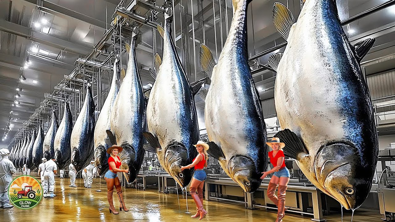 How Billions of Canned Tuna Are Processed – Tuna Harvesting & Canned ...