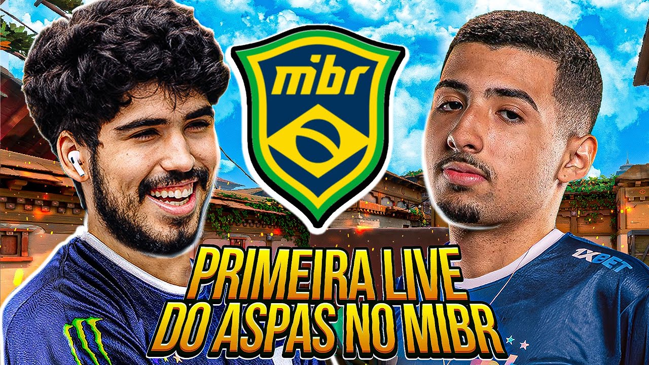 ASPAS ABRIU A PRIMEIRA LIVE DEPOIS DE SER ANUNCIADO NO MIBR e AMASSOU ...