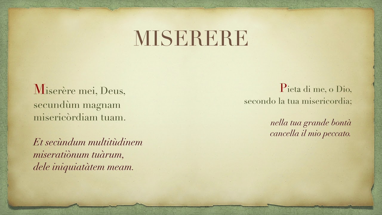 Miserere - YouTube