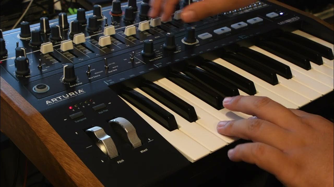 Arturia Minibrute 2 | "Resurgence" // Ambient Loop Jam - YouTube