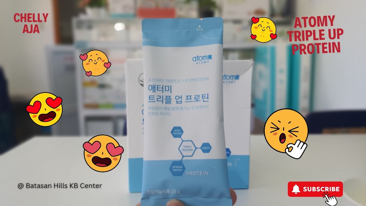 Atomy Triple Up Protein from Whey, Casein & Soybean | Atomy New Product ...