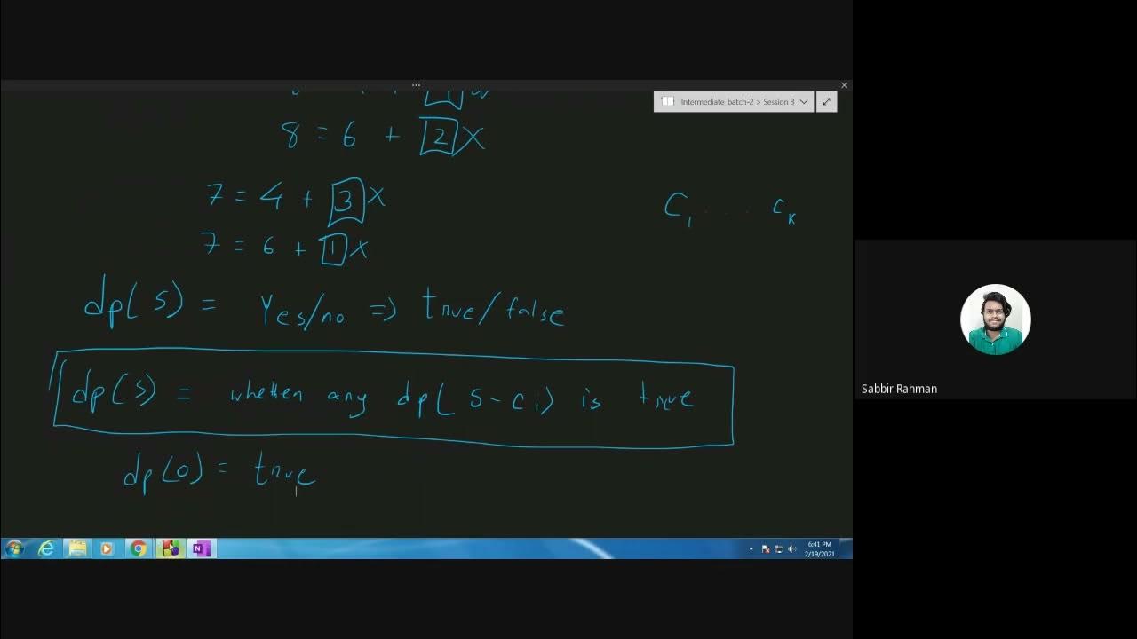 I 03 Dynamic Programming 03 - YouTube