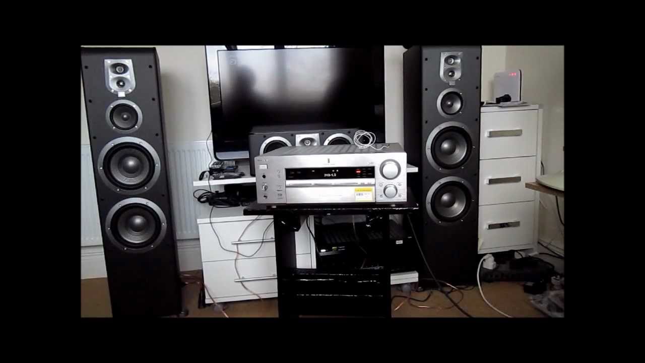 SONY STR-DB 1070 QS AND JBL ES90 SPEAKERS - HD - YouTube