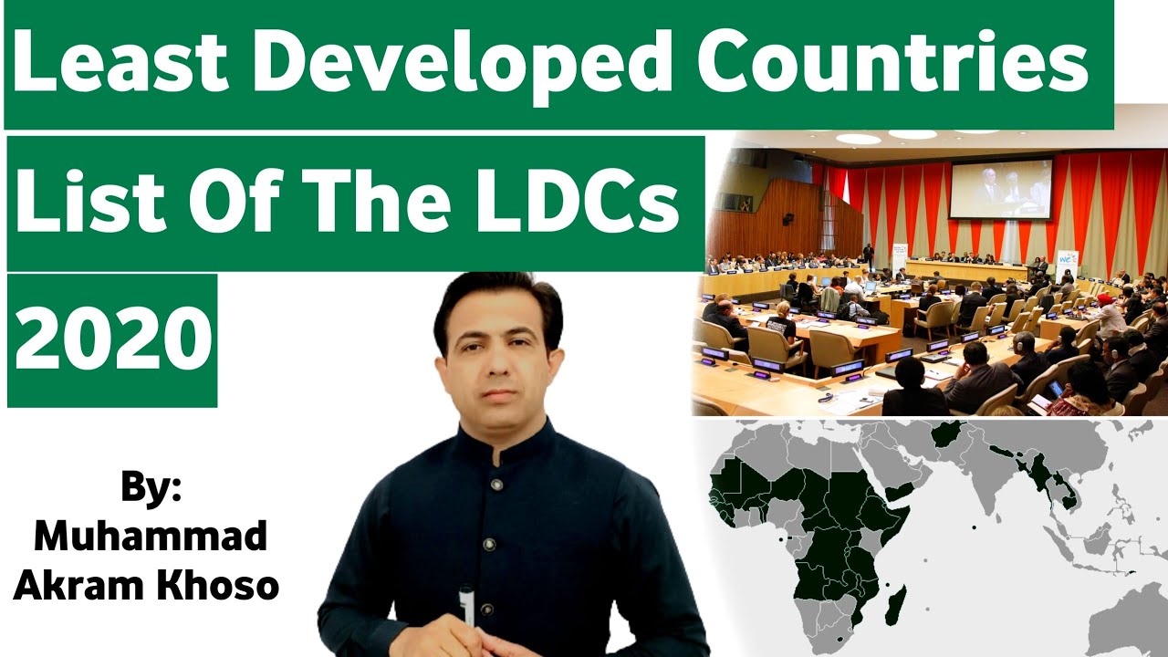 LDCs Least Developed Countries | List Of The LDCs 2020 | Developing ...