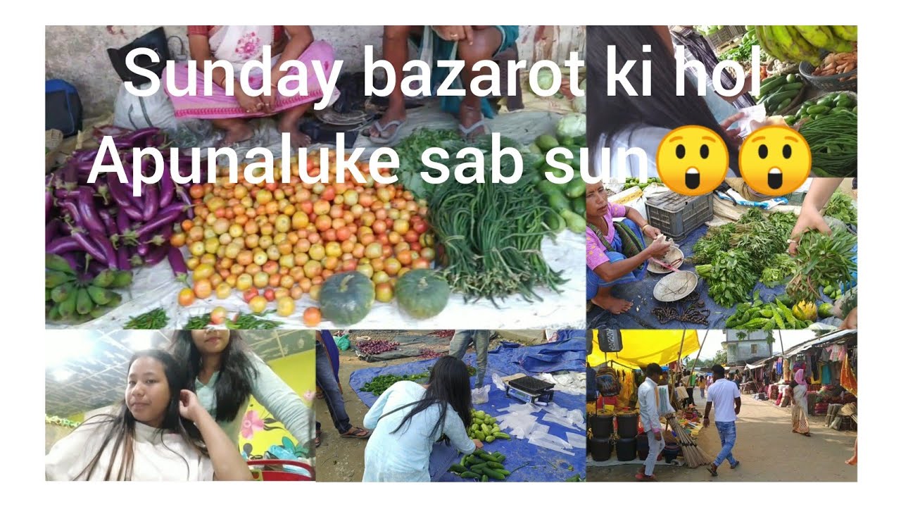 ||Sunday Bazar|| Simen Chapori|| Asharani 📸🦋|| - YouTube