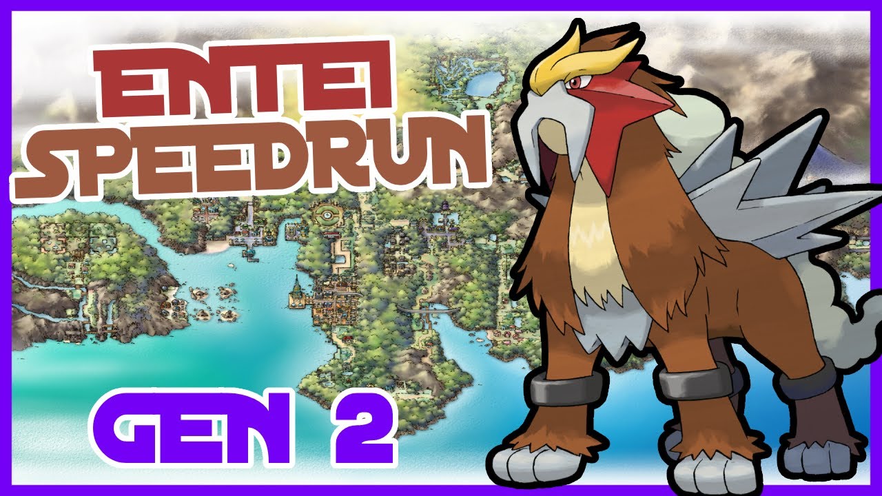 How Fast Can I Beat Pokemon Crystal With Only One Entei? - YouTube