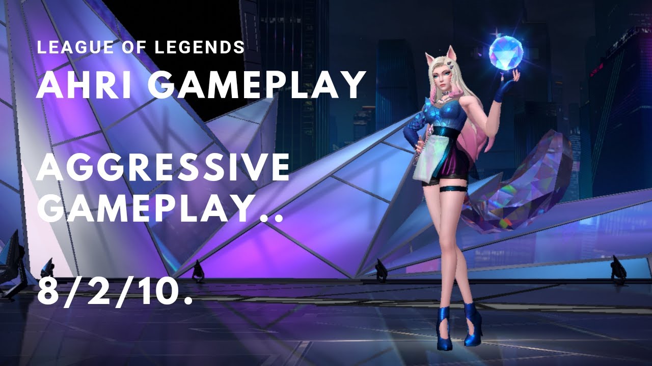 LEAGUE OF LEGENDS WILD RIFT | AHRI GAMEPLAY | MID LANER | RANKED MATCH ...