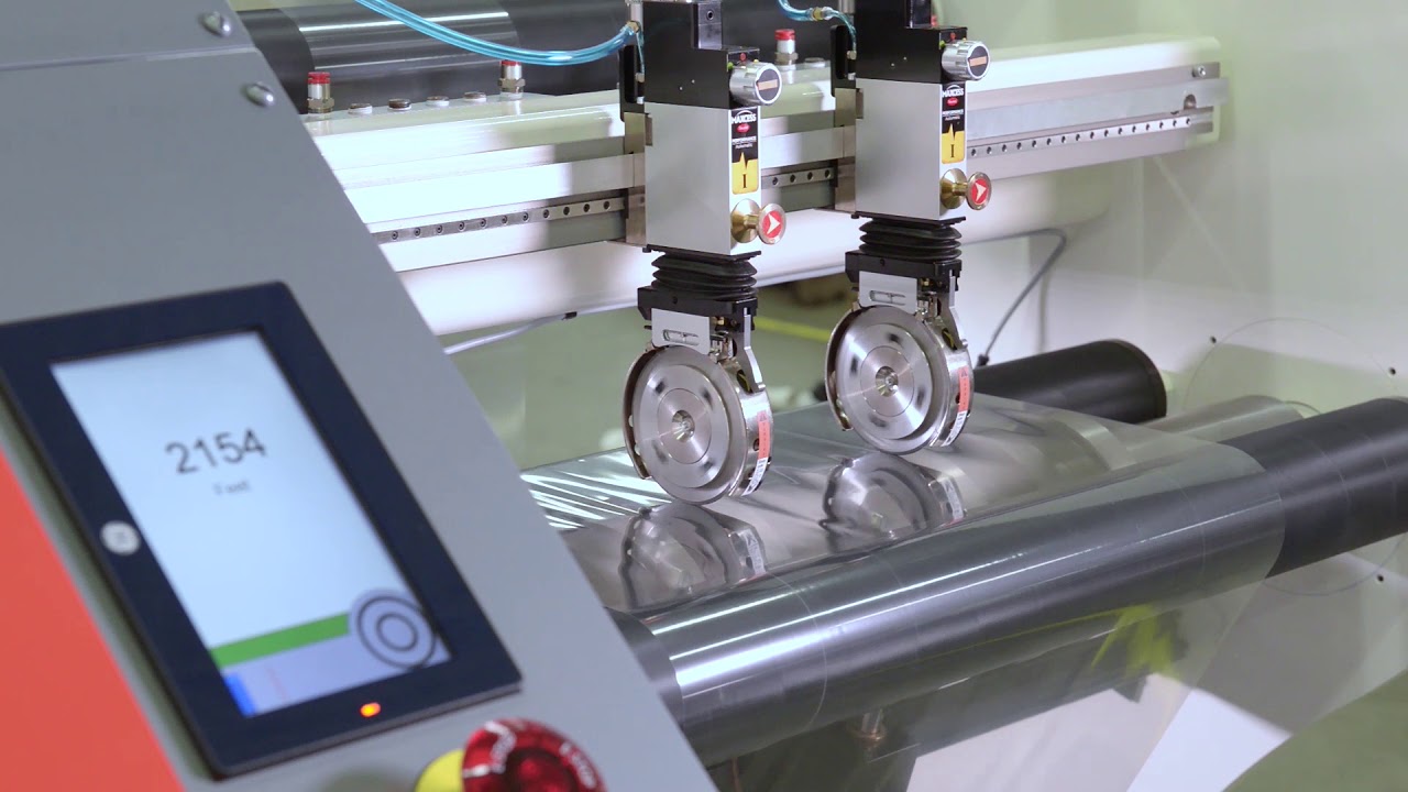 The Stanford 438 Slitter Rewinder by Accraply - YouTube