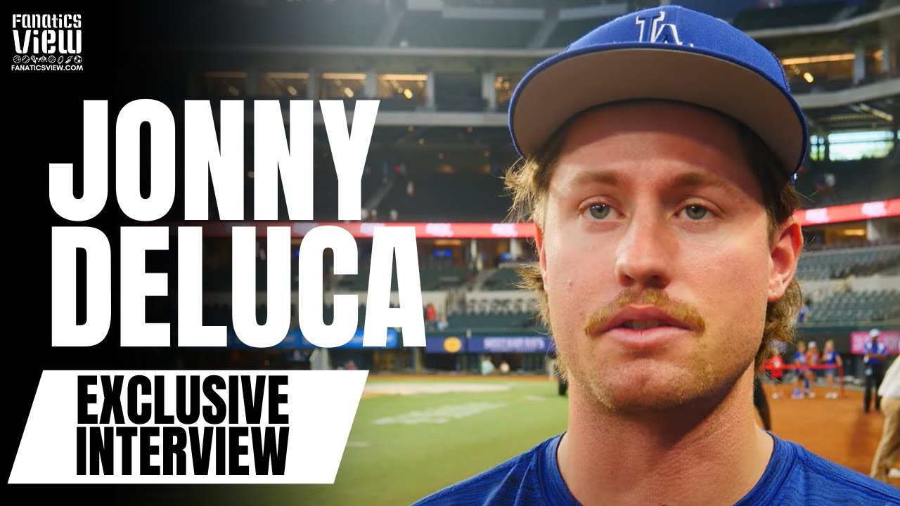 Jonny DeLuca talks Road to "The Show", Rookie Moment, Playing With LA ...