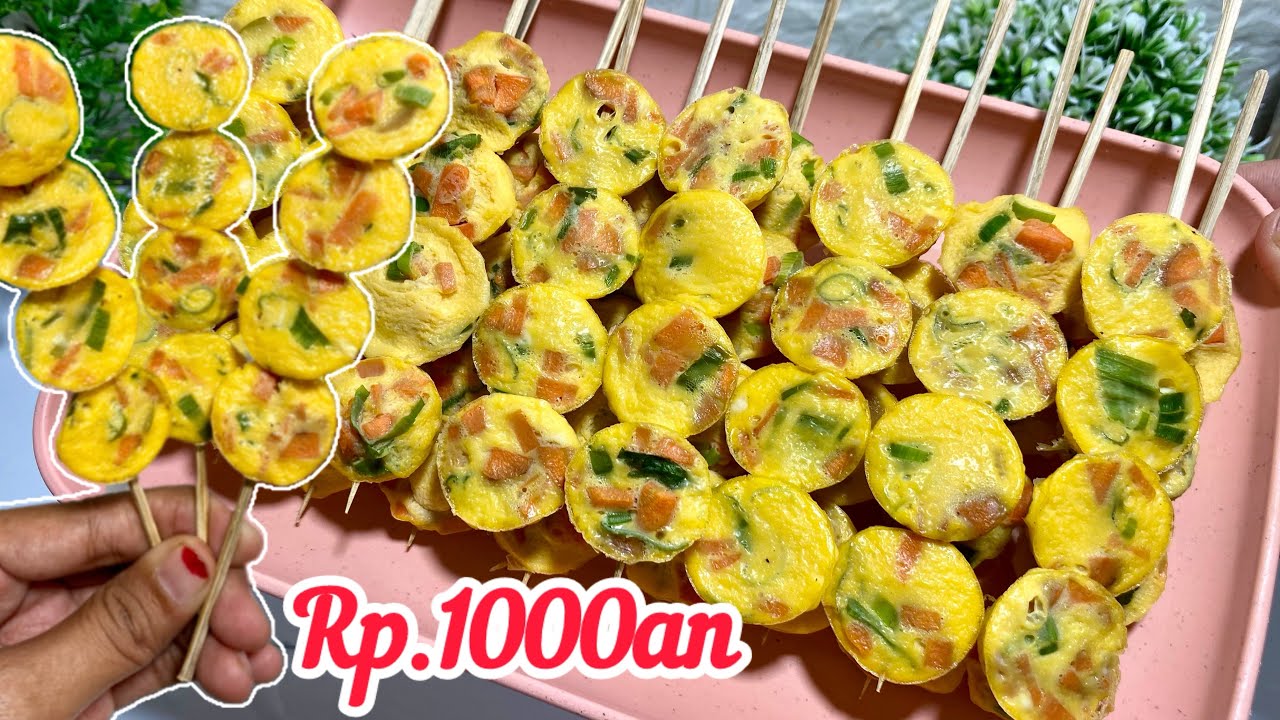 IDE JUALAN 1000an, MODAL TELUR DAN TEPUNG JADI PUNYA BANYAK CABANG ...