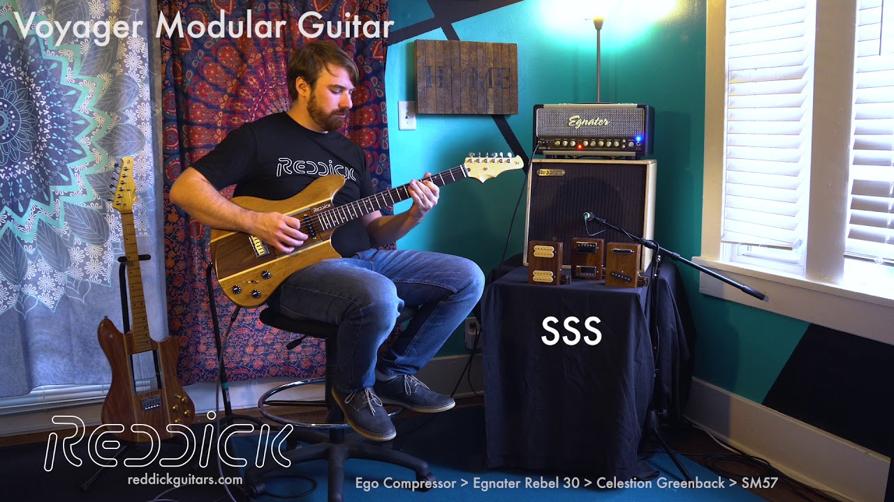 Voyager Modular Guitar Clean Demo 01 - YouTube