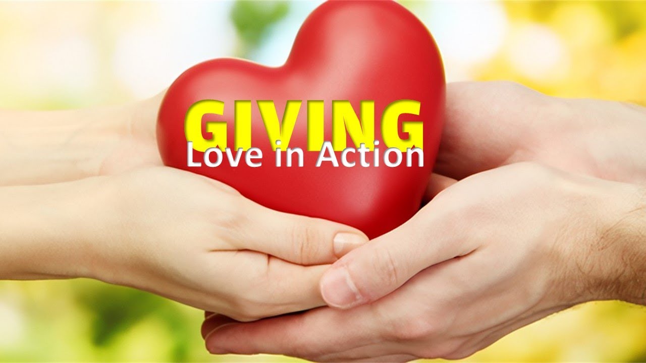 Giving: Love in Action - Rev. Peter Lui - English Service - 22 January ...