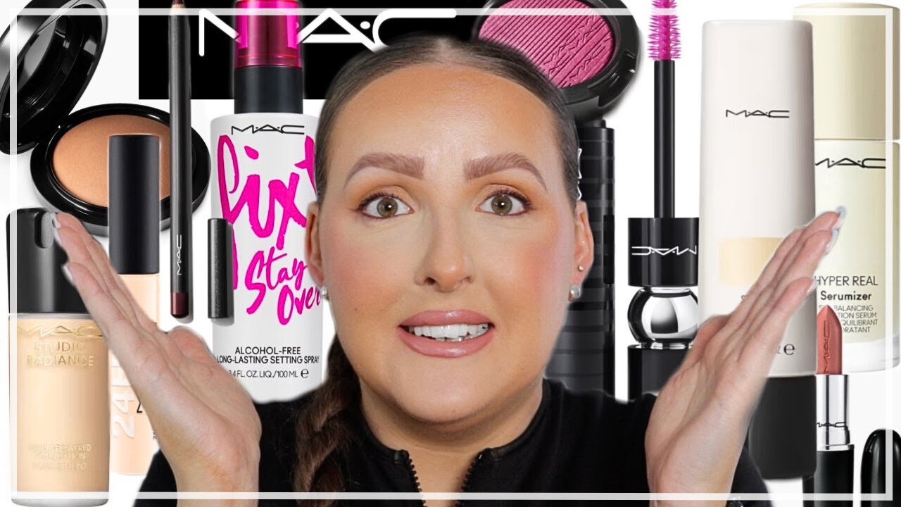 FULL FACE OF MAC COSMETICS | I've got some NEWS!!! - YouTube