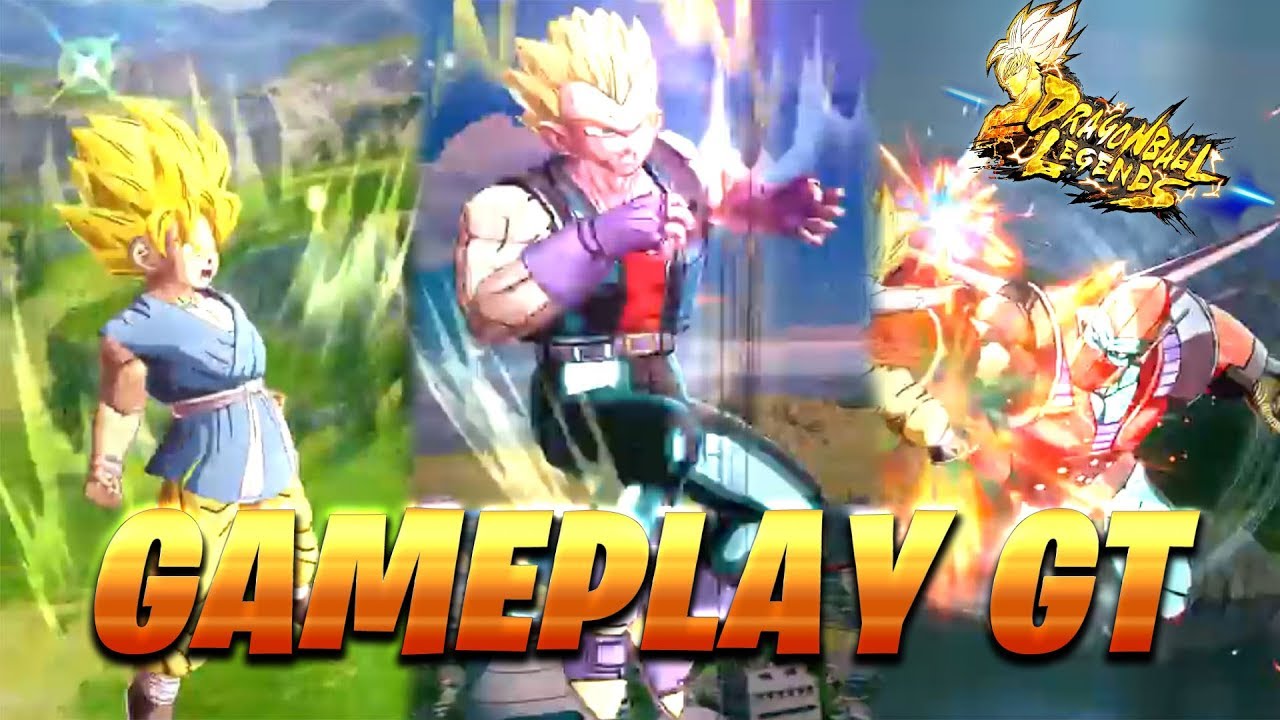 DB LEGENDS : GAMEPLAY NEW PERSO GT! VEGETA GT, KID GOKU GT & METAL ...