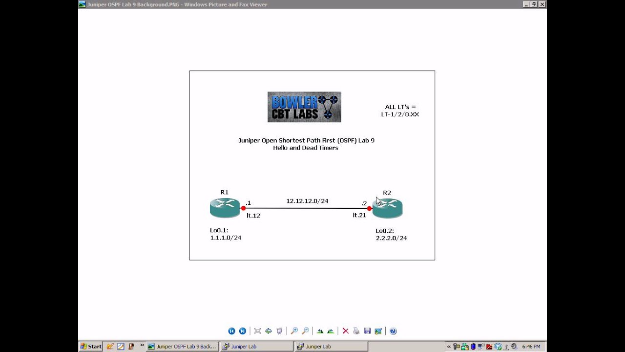 Juniper OSPF Lab 9 Hello and Dead timers - YouTube