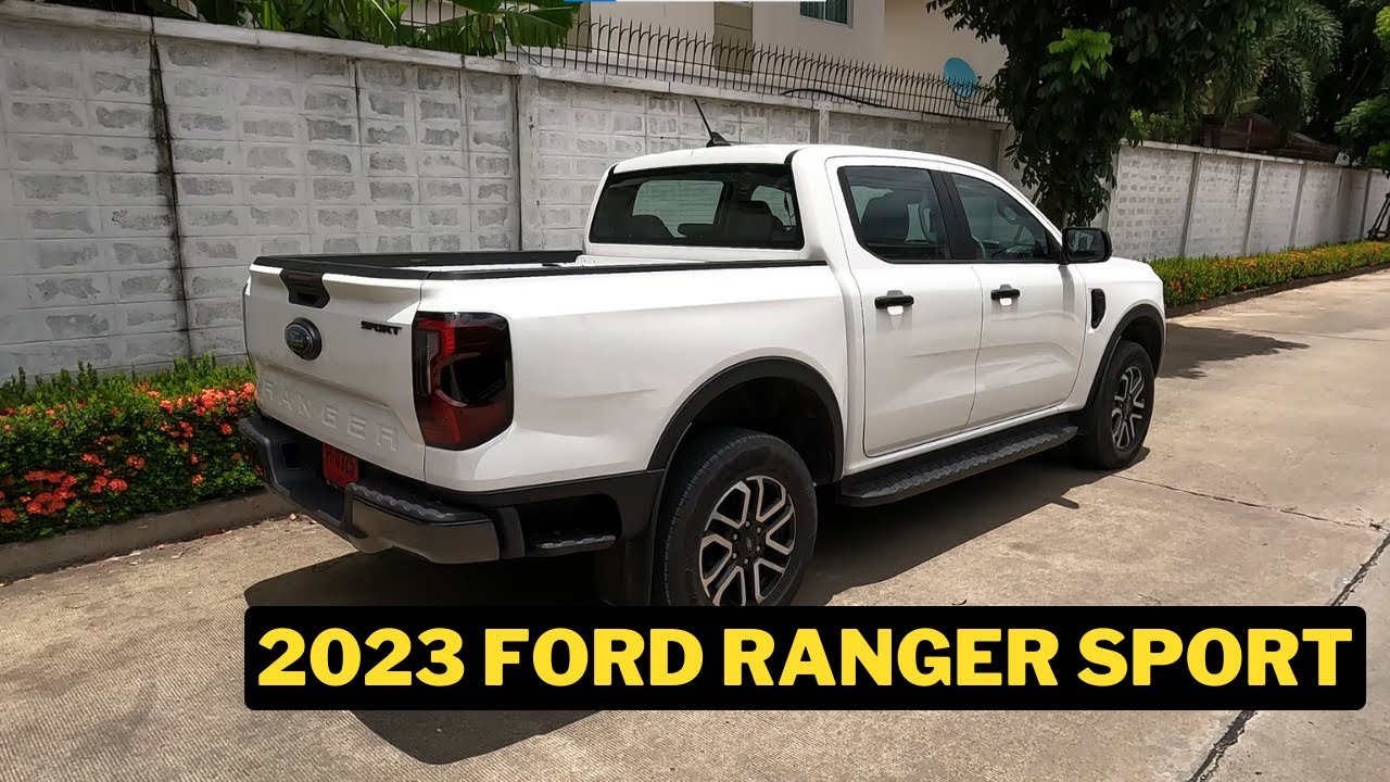 Ford Ranger Sport 2023 Thailand | Next Gen 2023 Ford Ranger Sport ...
