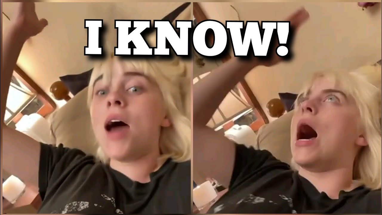 Billie Eilish being FUNNY for 37 seconds. Billie makes you laugh - YouTube